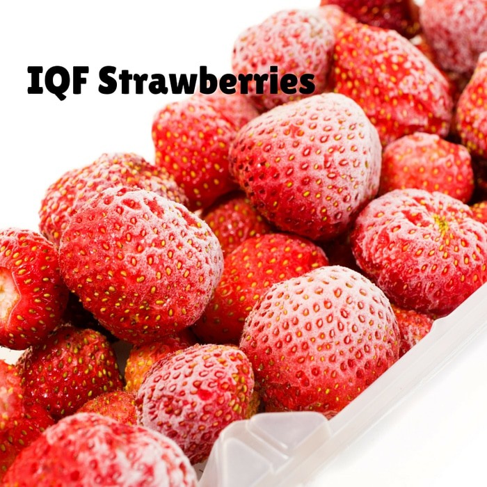 Jual IQF strawberry/frozen strawberry/stroberi beku/frozen fruits/buah ...