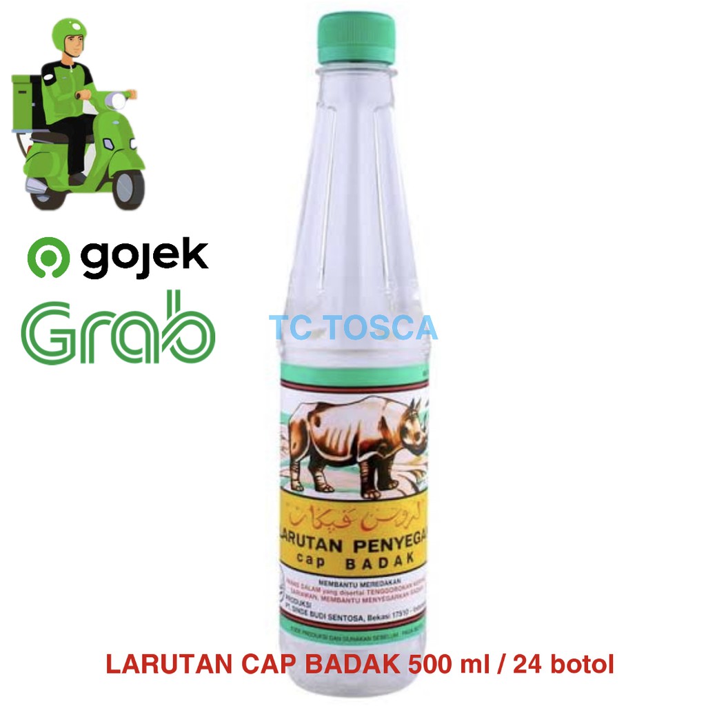Jual Larutan Penyegar Cap Badak 500 ml / 24 botol | Shopee Indonesia