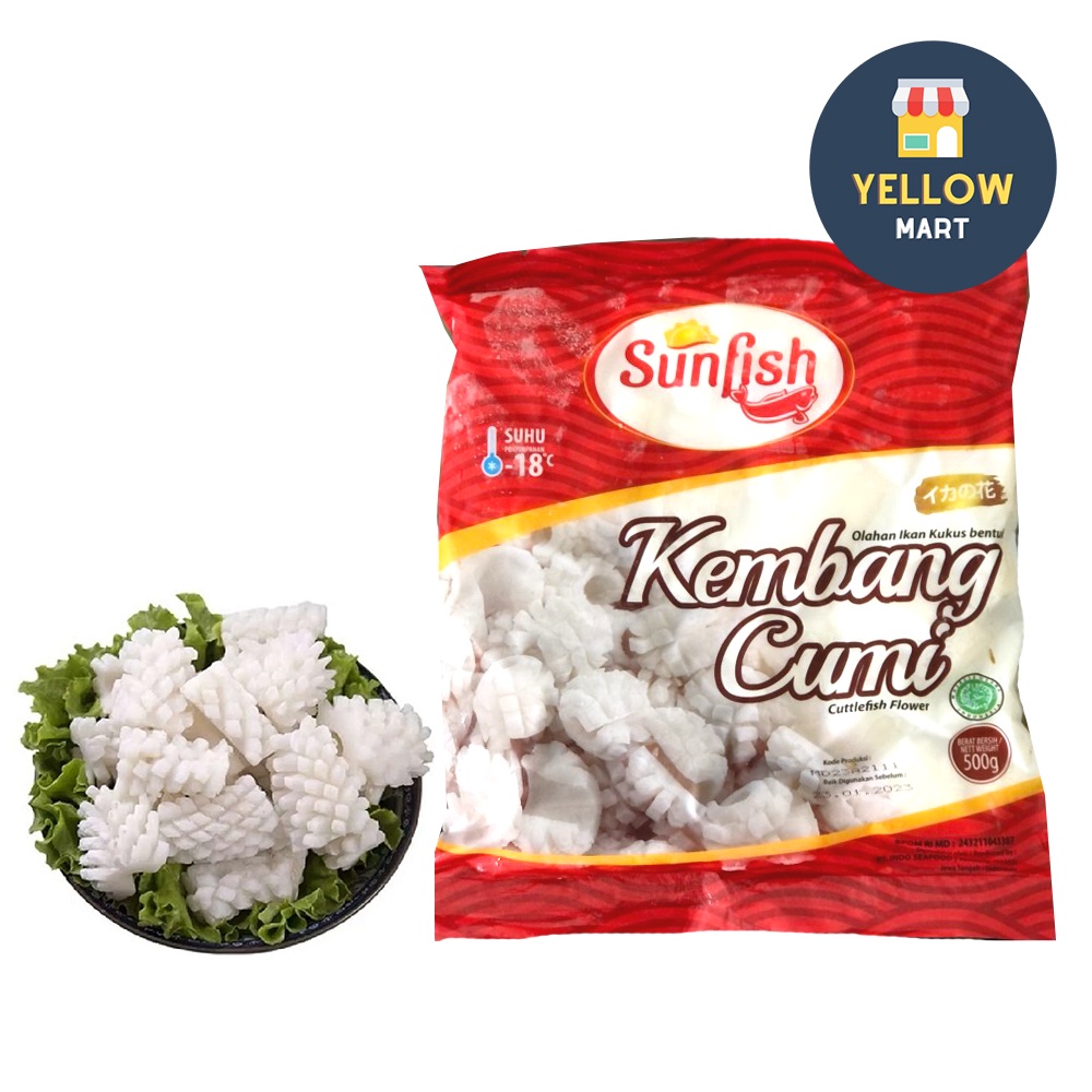 Jual Sunfish Kembang Cumi Squid Seafood 500 Gram (FROZEN FOOD BANDUNG ...