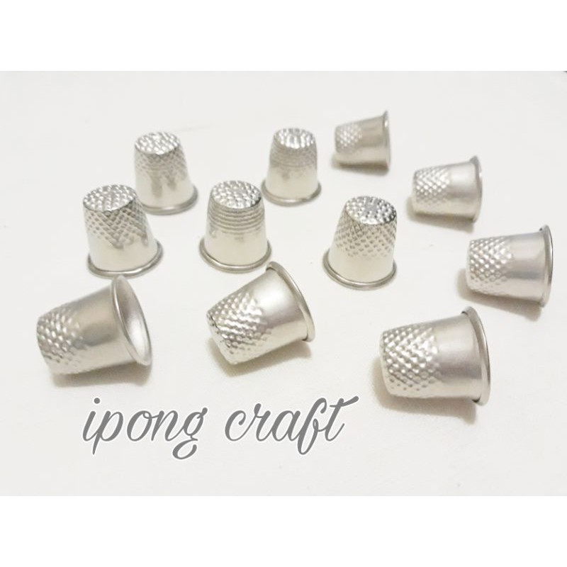 Jual Pengaman Jari Anti Jarum / Pelindung Jari /Bidal Topi / Cincin ...
