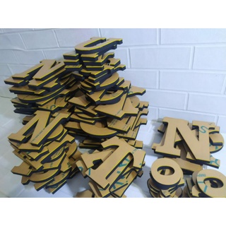 Jual Huruf Timbul Akrilik, Huruf Akrilik Timbul Custom warna, Spon Eva ...