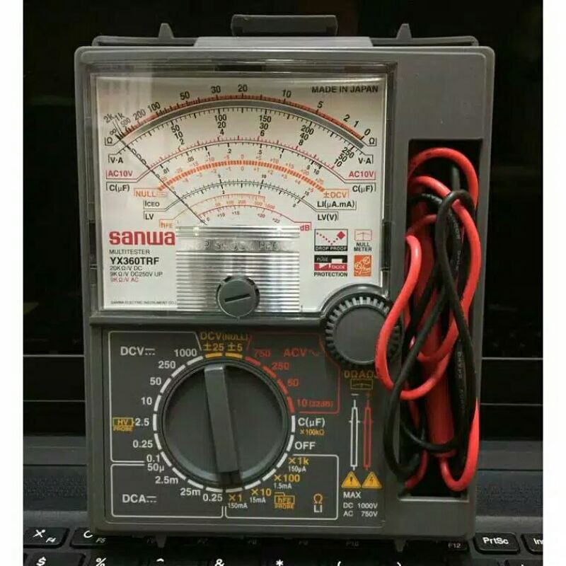 Jual Multimeter / AVOMETER ANALOG SANWA YX360TRF ( YX 360 TRF / YX ...
