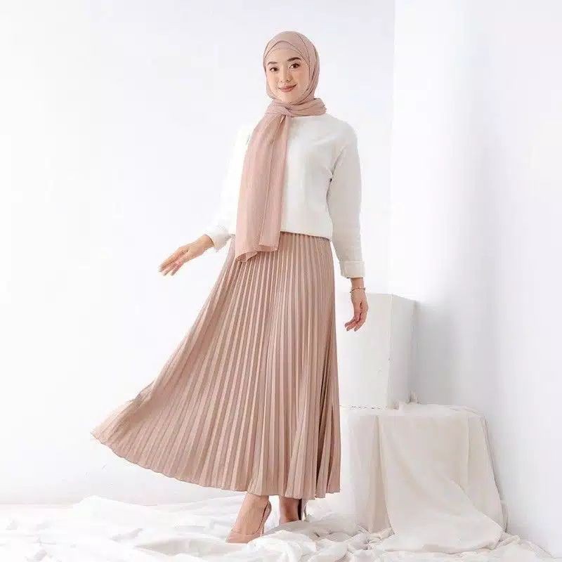 Jual ROK PLISKET PREMIUM 256 PART I RS | Shopee Indonesia