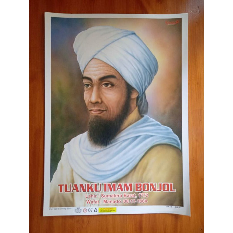 Jual POSTER TUANKU IMAM BONJOL | Shopee Indonesia