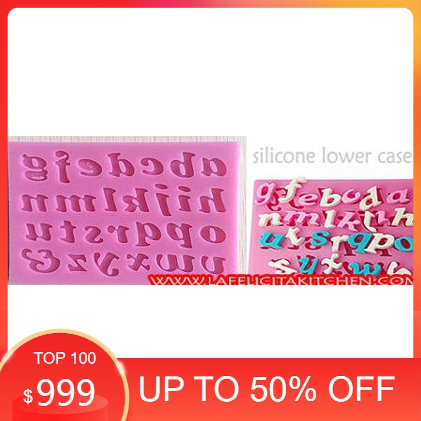 Jual SF511 SMALL LOWER UPPER NUMBER CASE ALPHABET T:1,2CM HURUF ABJAD ...