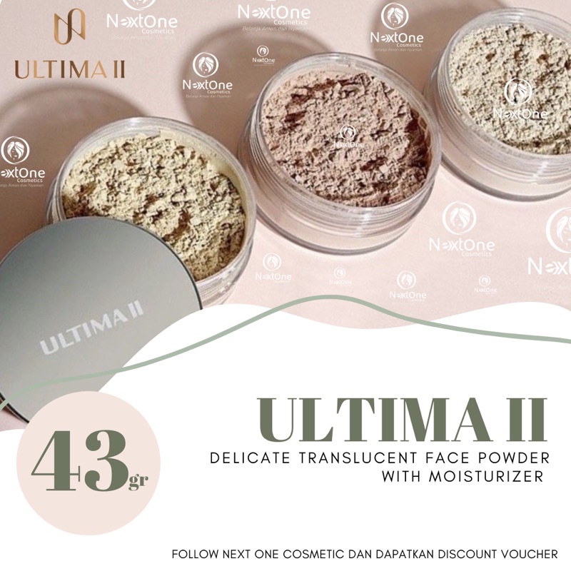 Jual NEXT ⏩ ULTIMA II DELICATE FACE POWDER 43gr ORIGINAL ️BPOM | BEDAK ...
