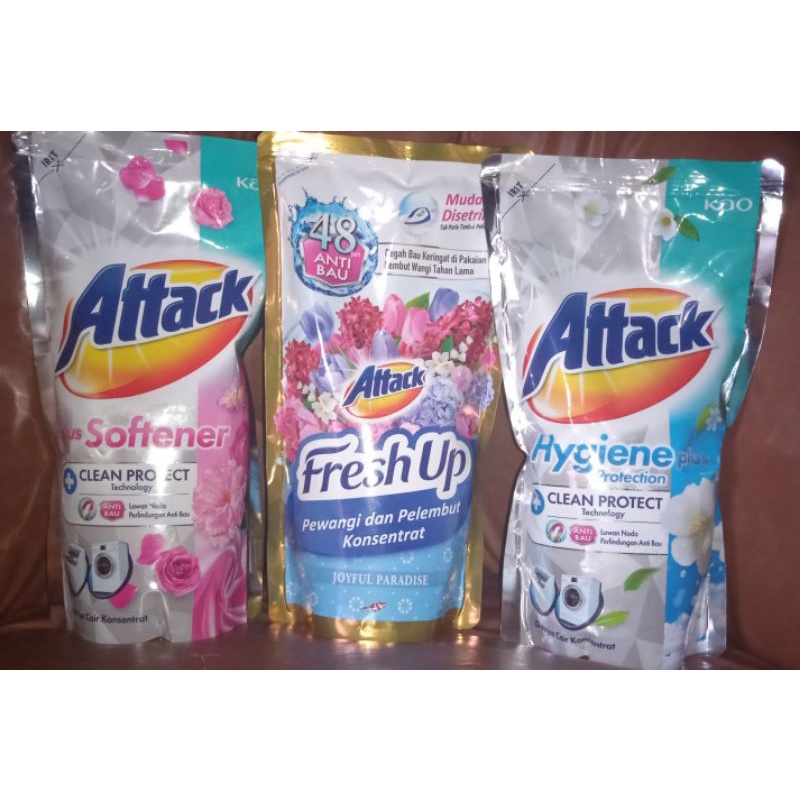 Jual Attack Detergent Cair Hygiene Plus Protection - 800ml | Shopee Indonesia
