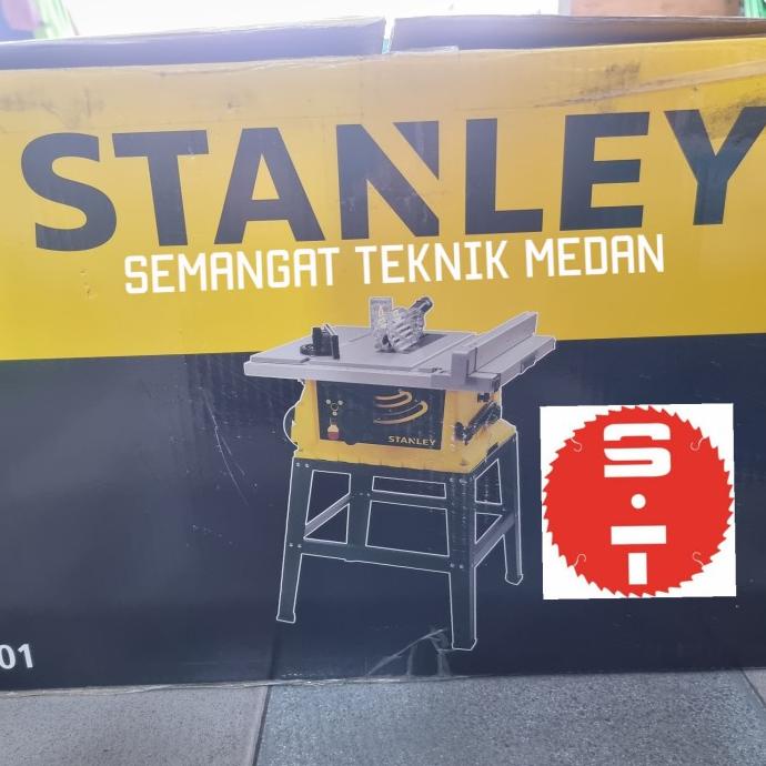 Jual SST1801 TABLE SAW TABLESAW MESIN MEJA POTONG KAYU 10" STANLEY SST 1801 | Shopee Indonesia