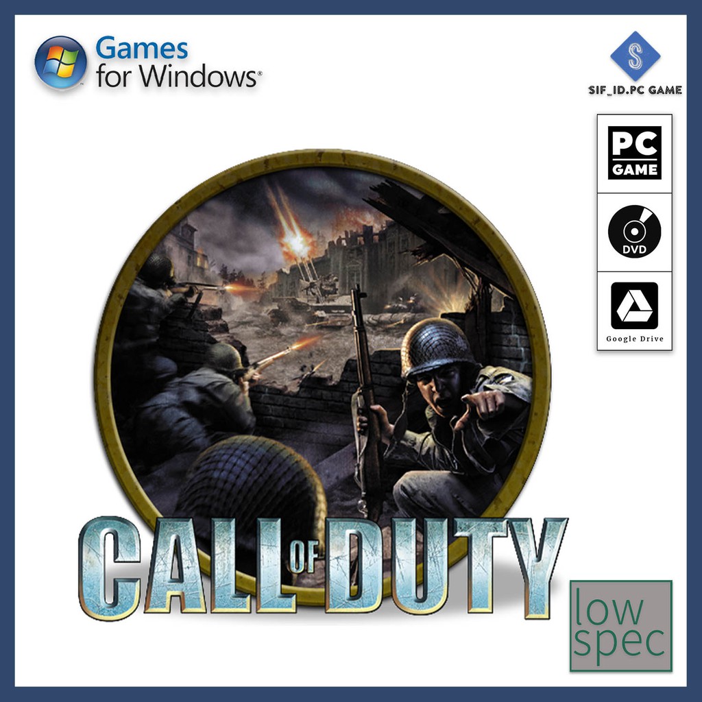 Jual COD 1 - Call of Duty 1 | DVD CD PC Games | PC Game PC | Shopee ...