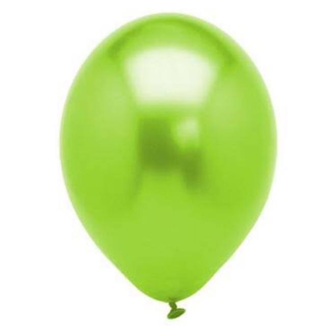 Jual Balon Metalik Hijau Lime isi 50 Pcs | Balon Latex isi 50 Pcs ...