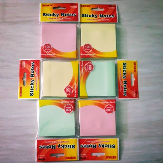 Sticky Notes SN-0303 Warna / Post-it | Shopee Indonesia
