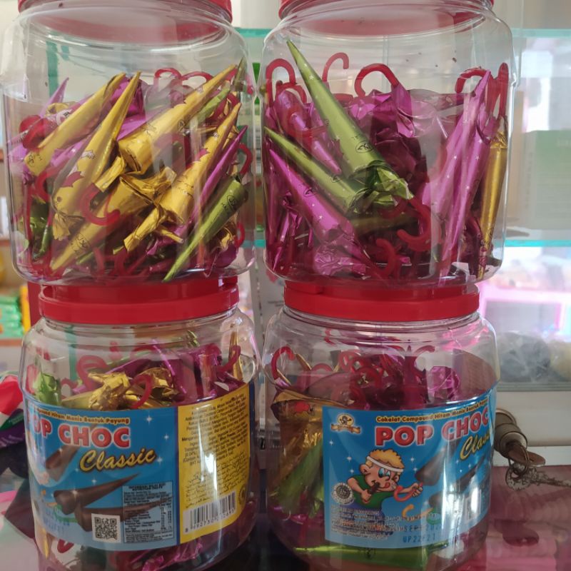 Jual coklat payung pop choc toples isi 50 / cokelat payung pop choc ... Jual coklat payung pop choc toples isi 50 / cokelat payung pop choc ...