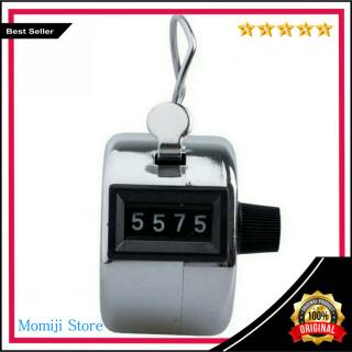Alat Penghitung Manual Hand Tally Counter 4 Digit - 9999 Tasbih Tangan ...
