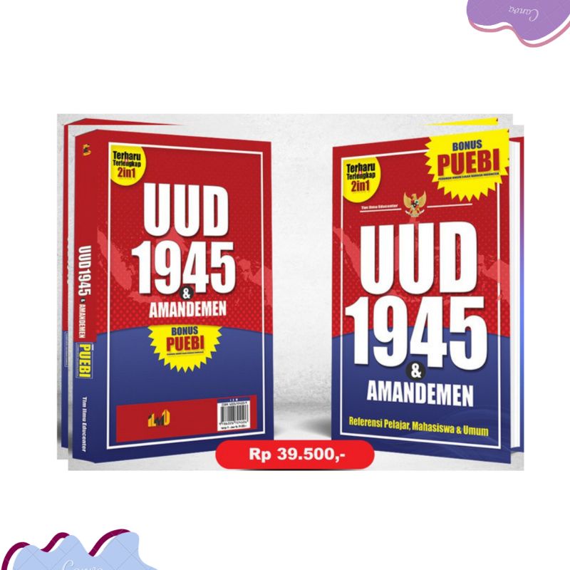 Jual BUKU UUD 1945 & AMANDEMEN | Shopee Indonesia