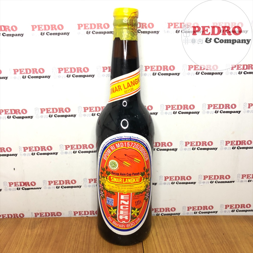 Jual Kecap asin PANAH sinar langkat 600 ml - soy sauce encer | Shopee ...