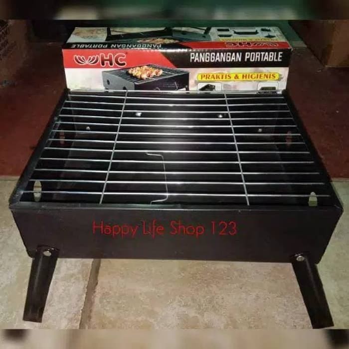 Jual Alat Bakar Panggangan BBQ HC Portable Bakaran Lipat Sate Arang ...