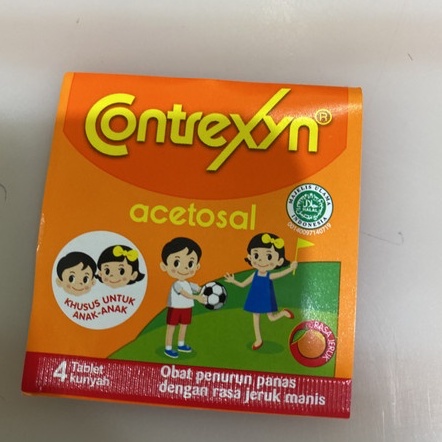 Jual Contrexyn Anak Isi 4 Tablet (PER STRIP) | Shopee Indonesia