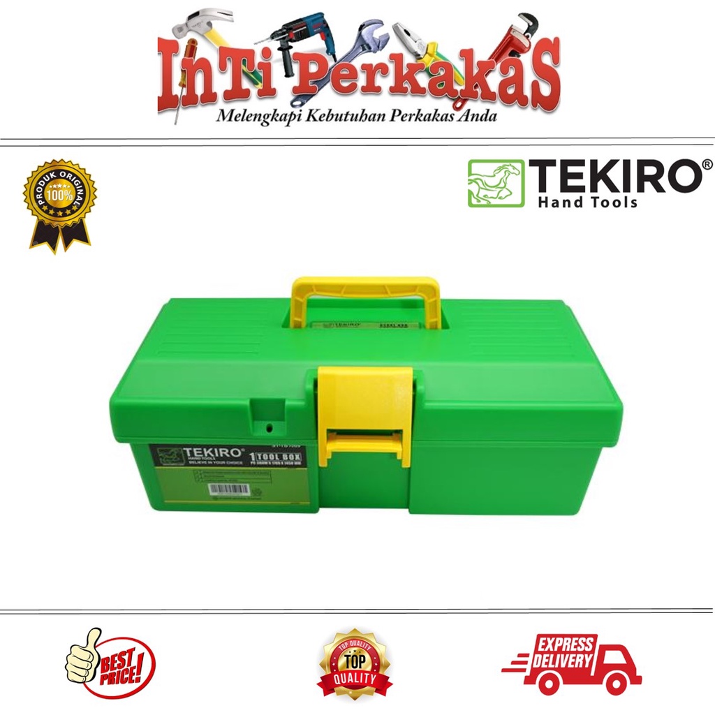 Jual Tool Box Plastik 0201 Tekiro / Tempat Perkakas / Kotak Perkakas | Shopee Indonesia