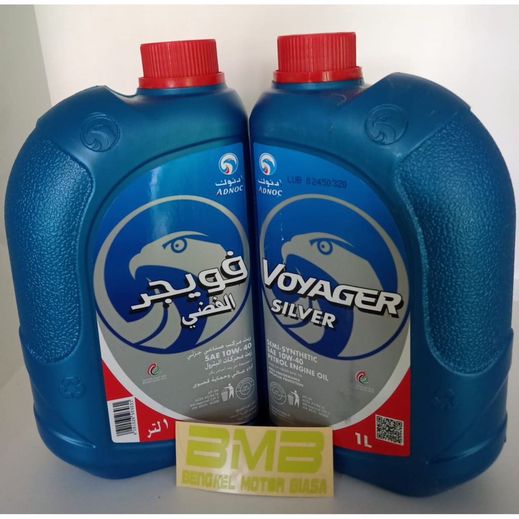 Jual OLI ADNOC VOYAGER SILVER 10W 40 1L | Shopee Indonesia