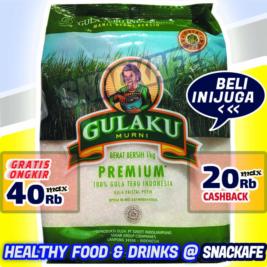 GULAKU PREMIUM 1KG + KOMBO HEMAT | Shopee Indonesia