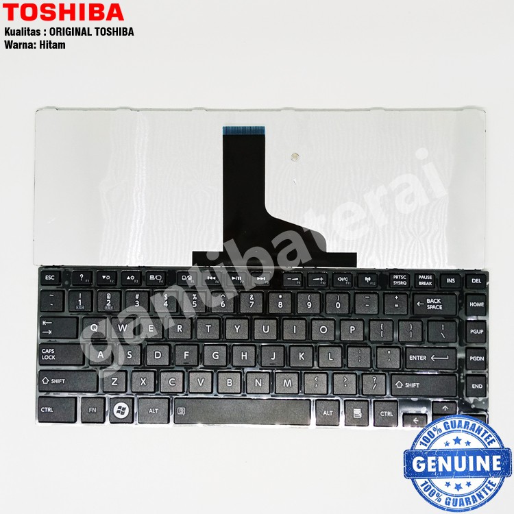 Jual Keyboard Laptop Toshiba C800 C800D C840 M800 M805 L800 L805 L830 ...