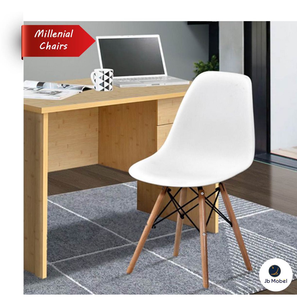 Jual Jb.Mobel - Kursi Kerja Kursi Belajar Warna Putih Elegan ...
