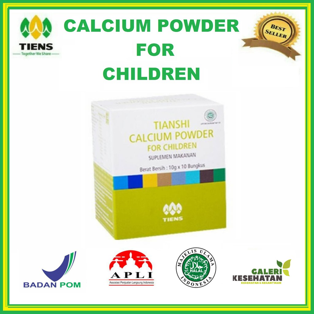 Calcium Powder For Children Isi 10 Sachet ( Membantu Pertumbuhan ...