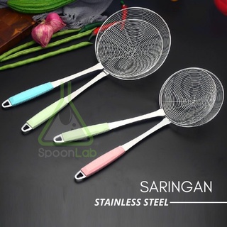Jual Saringan Stainless Multifungsi 16cm 18cm 20cm Serok Stainless ...