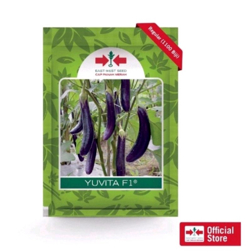 Jual benih terong ungu hibrida F1 YUVITA cap PANAH MERAH kemasan 1100 butir | Shopee Indonesia