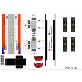 Jual Stiker Pola Kereta Api Lokomotif CC 206 13 55 | Shopee Indonesia