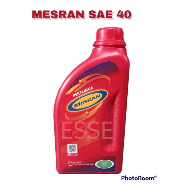 Jual OLI MESRAN SAE 40 1 LITER | Shopee Indonesia