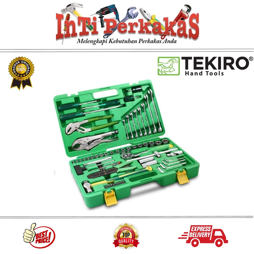 Jual Mekanik Toolkits set 100 pcs Tekiro | Shopee Indonesia