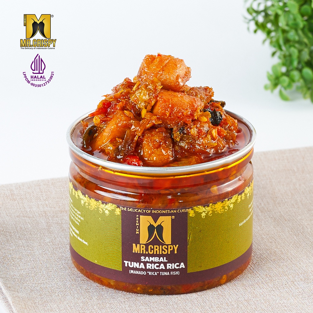 Jual Sambal Tuna Rica Manado/Sambel Mr.Crispy | Shopee Indonesia