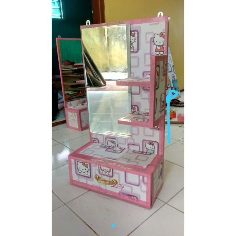 Jual kaca rias minimalis gantung warna bisa request | Shopee Indonesia