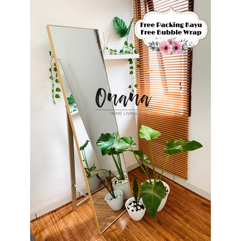 Jual STANDING MIRROR 153x40 | Shopee Indonesia