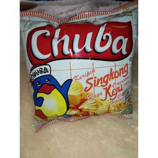 Jual Chuba Keripik Singkong Snack Jajanan Jadul 14gr Balado dan Keju ...