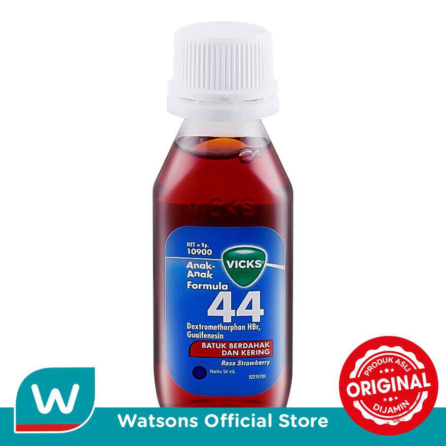 Jual Vicks 44 Cough Syrup Anak 54ml | Shopee Indonesia