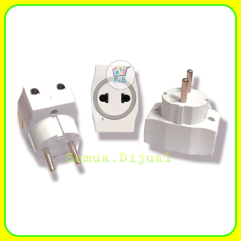 Jual Colokan Sebaguna Ber-SNI Steker T Visalux 8812 Steker Serbaguna ...