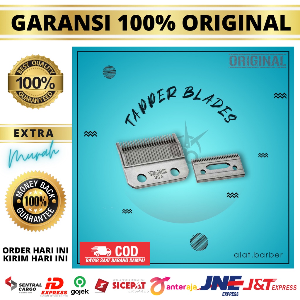 Jual Wahl Taper Blade Mata Pisau Gigi Clipper Super Taper Original USA ...