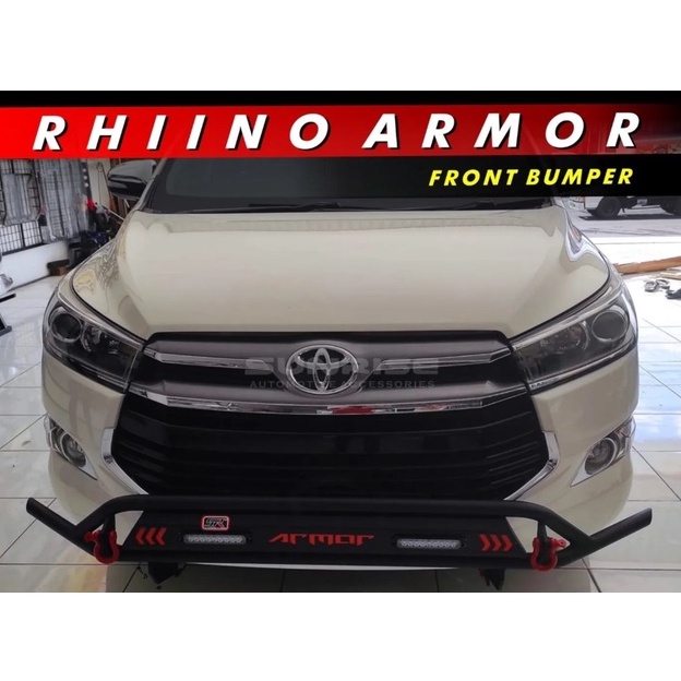 Jual BUMPER RHINO ARMOR TOYOTA INNOVA REBORN 2016-2021 SUPER QUALITY ...