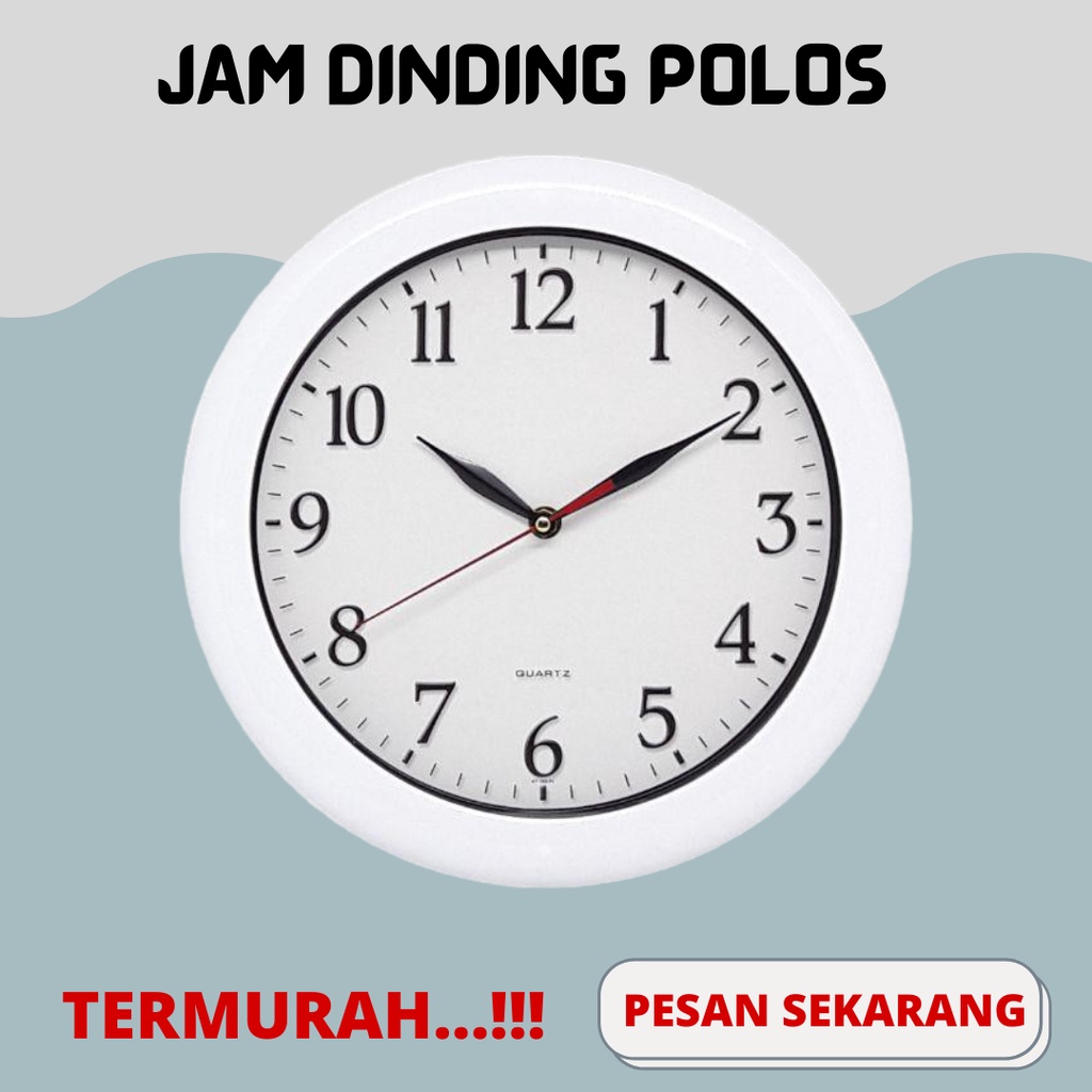 Jual jam dinding polos Harga Terbaik & Termurah Desember 2022 | Shopee ...