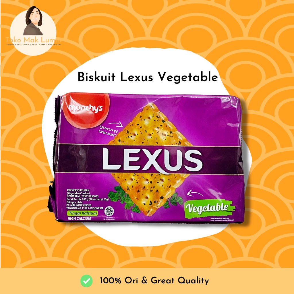 Jual Biscuit Munchy's Lexus Vegetable / Biskuit Munchys Rasa Sayur ...