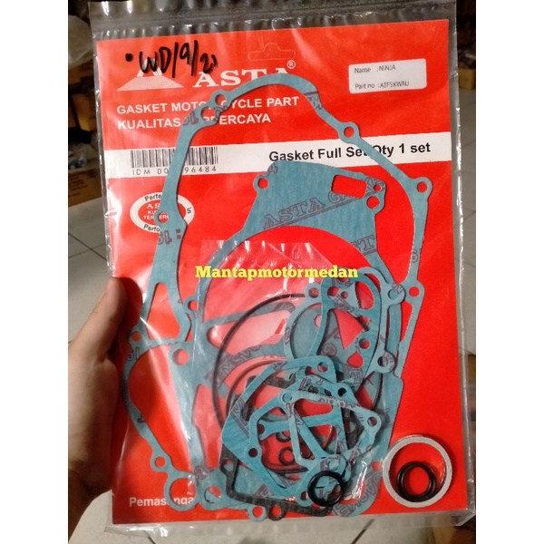 Jual Packing Paking Full Set Komplit Kawasaki Ninja 150 R RR KR ZX Perpak Asta | Shopee Indonesia