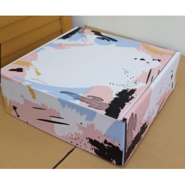 Jual Box Puding 27x27x10 cm Box/Karton/Paking/Polos/Hampers/Boneka/Tart ...