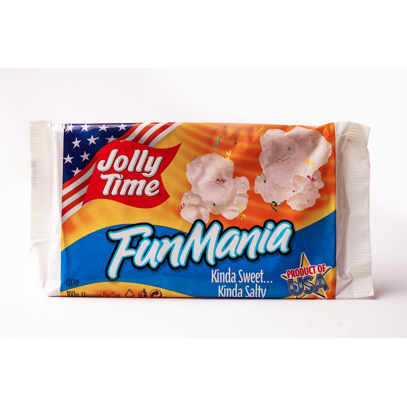 Jolly Time Microwave Popcorn - Fun Mania Product Of USA | Shopee Indonesia