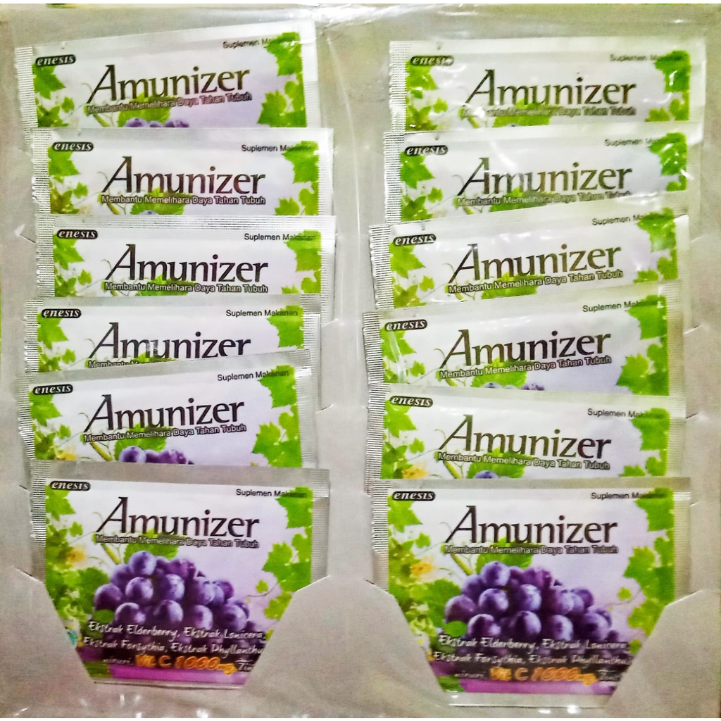Jual AMUNIZER Renceng isi 12 Sachet | Shopee Indonesia