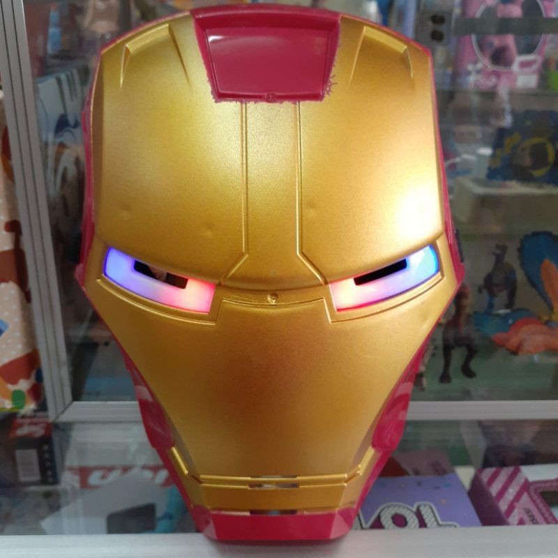 Jual TOPENG IRON MAN LAMPU/IRON MAN LED/TOPENG AVENGERS TERLARIS ...