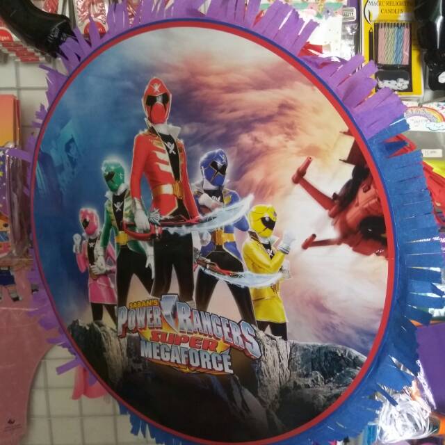 Jual Pinata Power Rangers, Frozen, My Little Pony 50x50x20 cm Indonesia ...