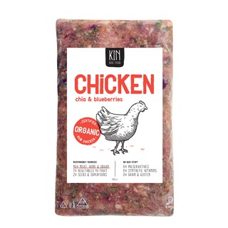 Jual KIN Dog Food - Chicken Chia & Blueberries (Organic) 500g Indonesia ...