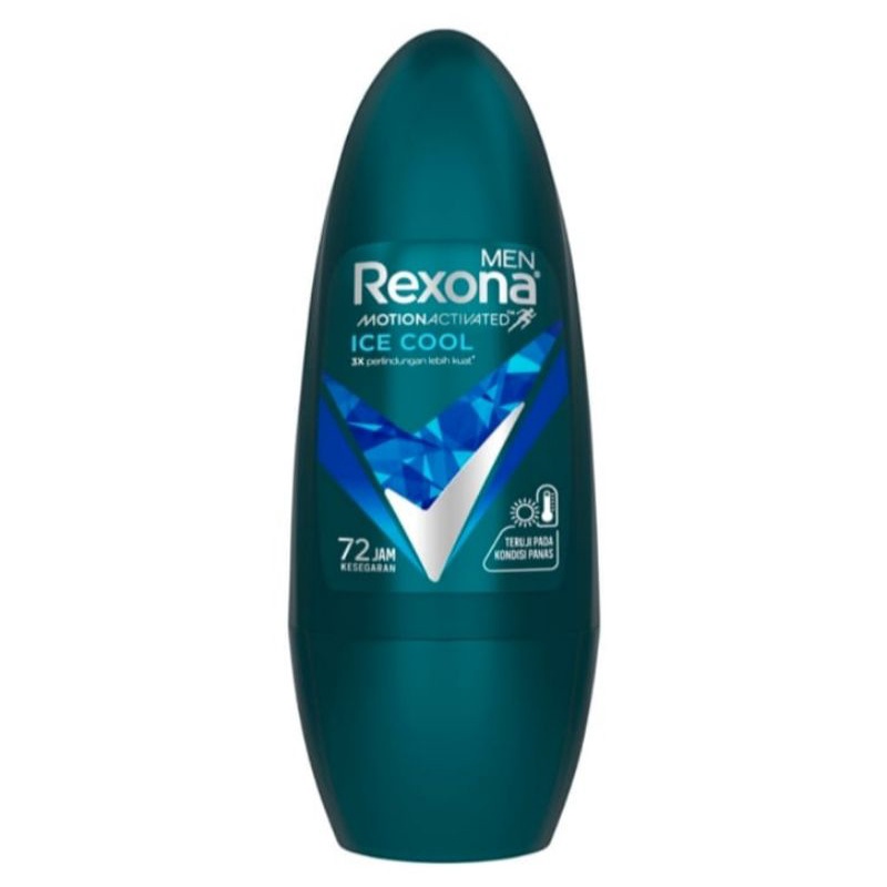 Jual Rexona Men Motion Activated Deodorant Roll On 45ml | Shopee Indonesia